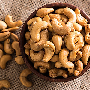 Mothers Day Nut Gift Basket, Healthy Gift Idea in Reusable Wooden Crate, Gourmet Snack Food Box, with Unique Flavors, Thanksgiving, Christmas, Holidays, Thank You, Sympathy- 4 Sections- Bonnie & Pop