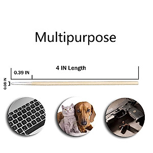 1300 pcs 4 Inch Pointed Cotton Swabs Precision Microblading Cotton Tipped