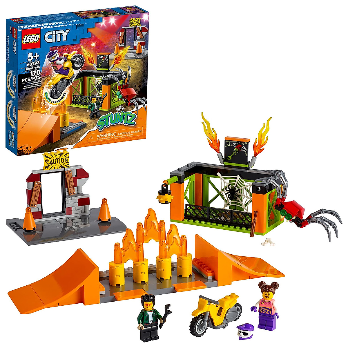 LEGO City Stunt Park 60293 Building Kit (170 Pieces)
