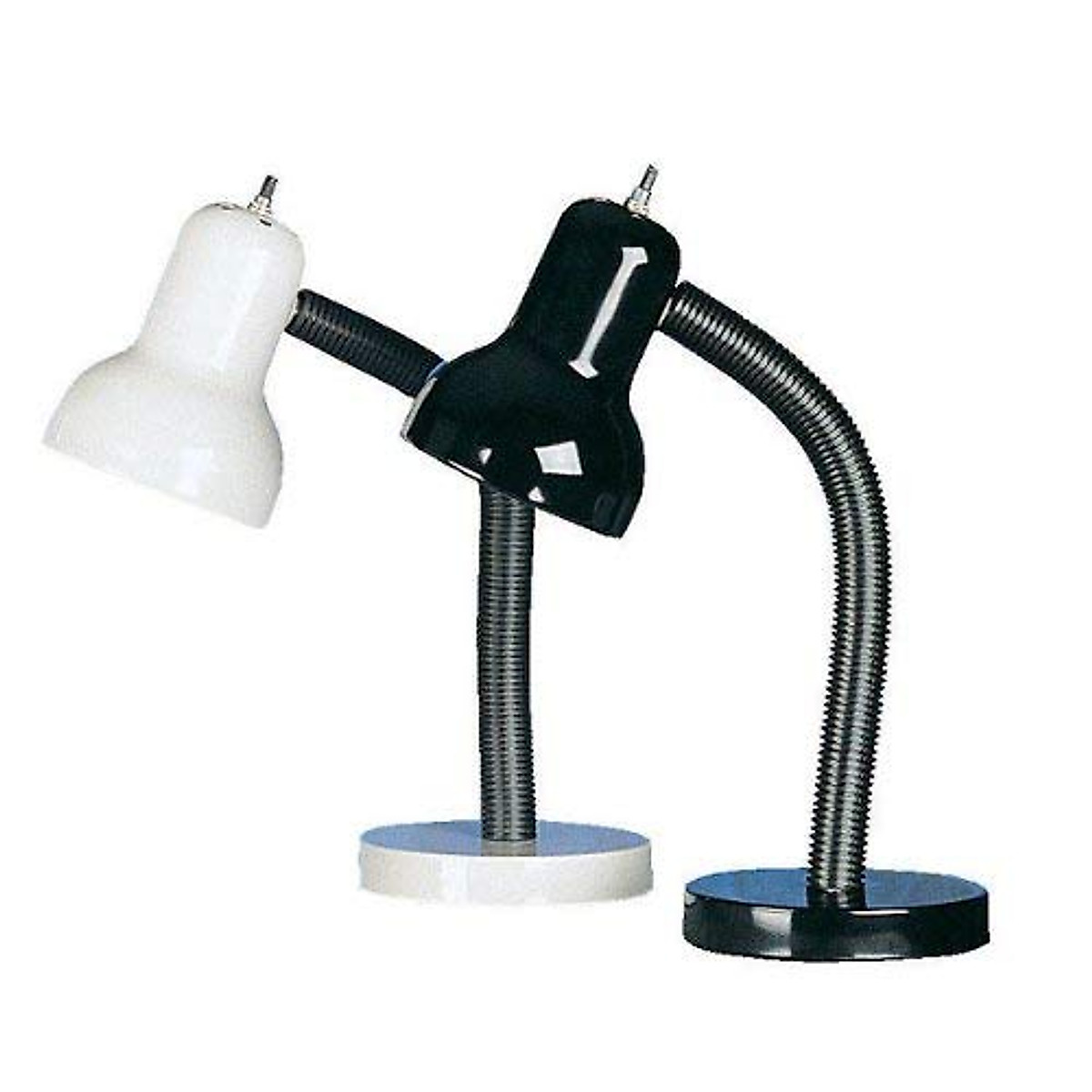 Lite Source LS-211BLK Goosy 15-Inch 60-Watt Desk Lamp, Black