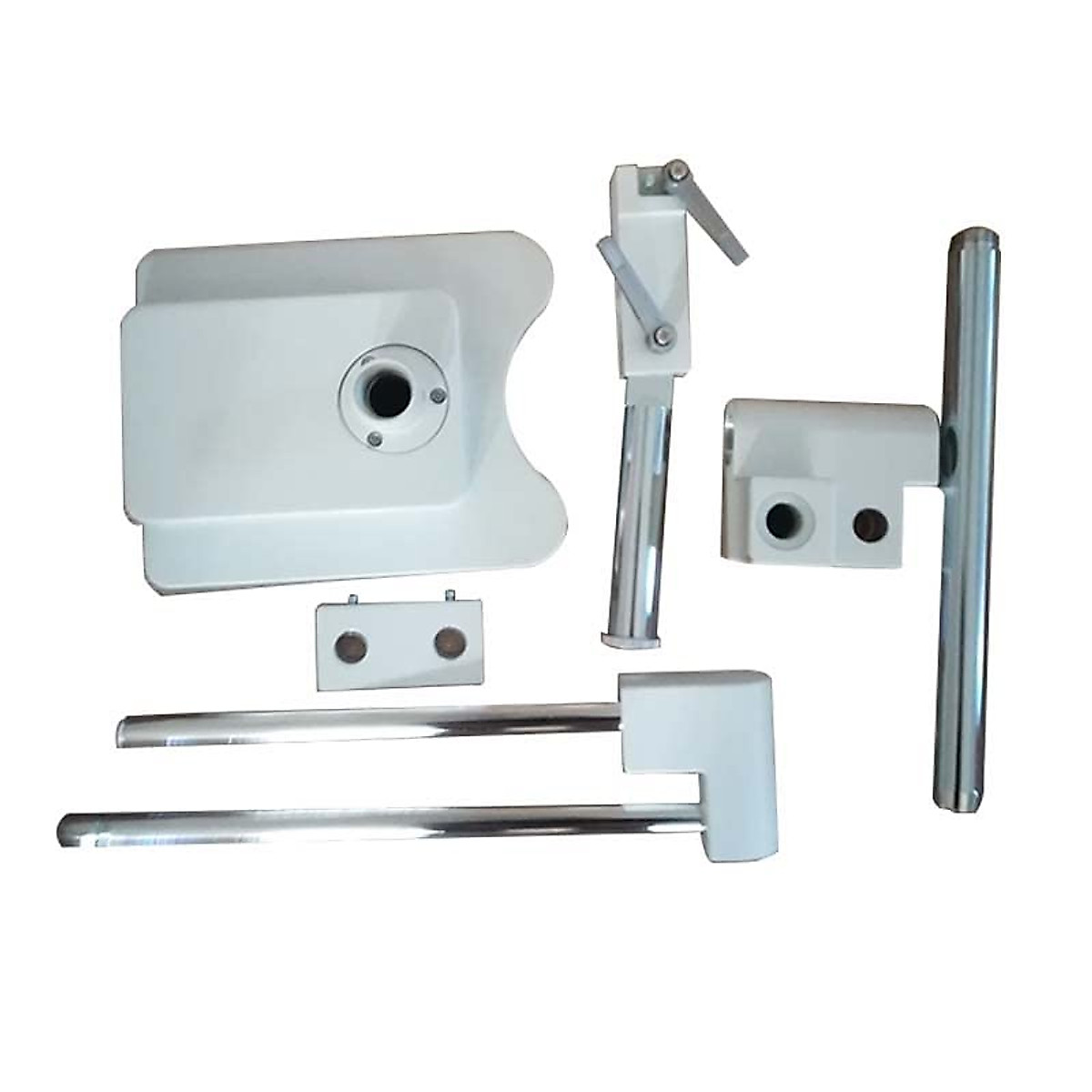 ZYZMH Microscope Gimbal Support Arms Double Pole Rotate 360 Degrees Lifting Bracket Stand Universal Bracket (Color : A, Size : See figure)