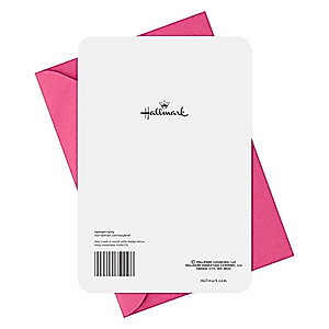 Hallmark Pack of 2 Baby Shower Cards (Baby Girl Lambs and Gender Neutral Mobile)