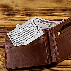 BAZLJY Niece Birhtday Gifts - Metal Engraved Birthday Card for Niece - Happy Birthday My Dear Niece Gifts