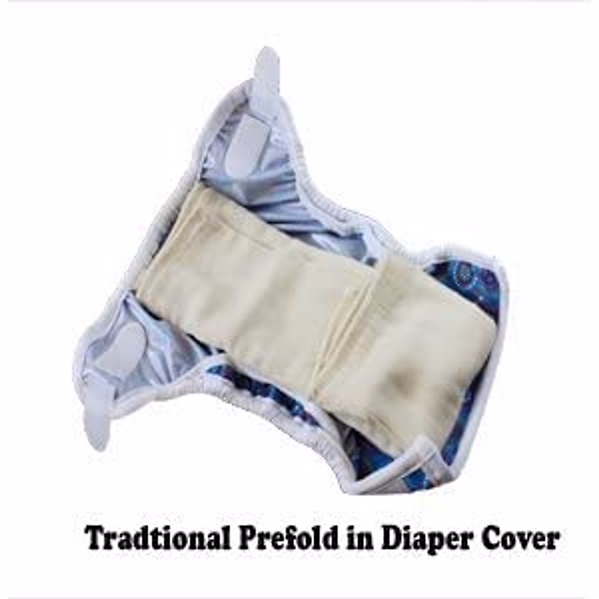 OsoCozy Better Fit Prefold Cloth Diapers - Small - 6 pk