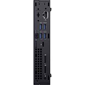 Dell OptiPlex 7060 Micro Form Factor (MFF) Micro-Tower Business Desktop PC, Intel i7-8700T, Crucial 16GB 2666Mhz RAM, Intel PCIe Nvme 1TB SSD, Display Port, Wireless LAN, Ethernet, USB C, Win 10 Pro