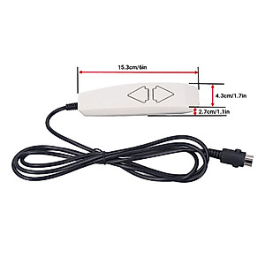 LiebeWH Lift Chairs Remote Universal Two Push Button 5 Pin ABS Recliner Remote Hand Control Replacement for Power Recliner