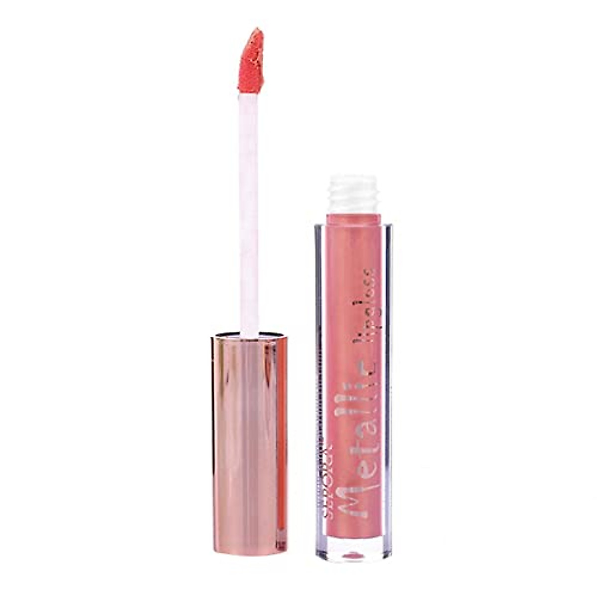 Matte Metallic Lip Gloss Long Lasting Waterproof Strong Pigmented Not Stick Cup Diamond Shimmer Liquid Lipstick Makeup for Women