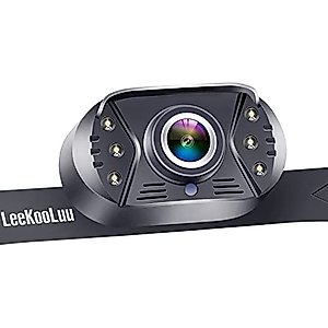 LeeKooLuu Backup Camera Car Truck HD License Plate Back Up Reverse Cam for Radio Stereo Waterproof Night Vision F05