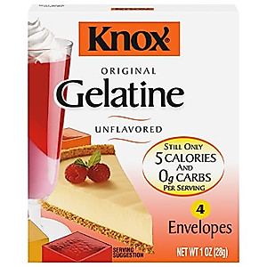 Knox Unflavored Gelatin (4 Envelopes)