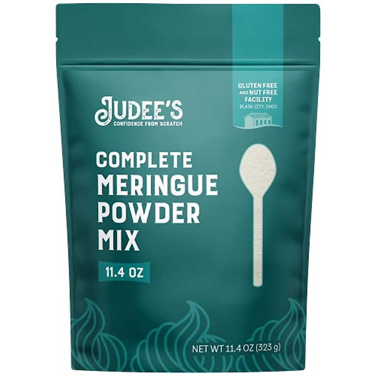 Judee’s Complete Meringue Powder Mix 11.4 oz - Great for Baking and Decorating - No Preservatives - Gluten-Free and Nut-Free - Make Meringue Cookies, Pies, Frosting, and Royal Icing