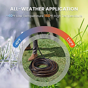 Giraffe Tools Leader Hose 2ft x 5/8", Short Water Hose Heavy Duty for Hose Reel, Lightweight, Flexible with Double Female Fittings