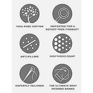 Travel Pillow Case 12x16 Size Set of 2 Envelope Closure Toddler Pillowcase 600 Thread Count 100% Soft Egyptian Cotton Travel Pillow Covers 12 x 16, White Solid