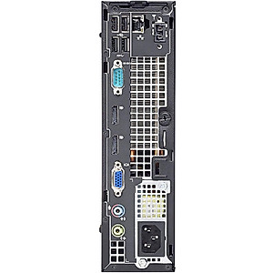 Dell 9020 Desktop Computer PC, Intel i5, 8GB RAM, 256GB SSD, Windows 10, New 24" Monitor, Microsoft Office 365 Personal, Wireless Keyboard & Mouse, New 16GB Flash Drive (Renewed)
