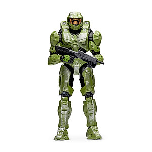HALO 6.5” Spartan Collection – Master Chief Highly Articulated, Poseable with Weapon Accessories - Scaled to Play & Display
