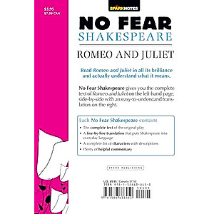 Romeo and Juliet: No Fear Shakespeare Side-by-Side Plain English