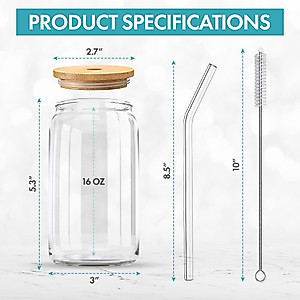 KLUBI In My Mom Era Cup 16oz Gifts for New Mom Gifts Mom Glass Cup with Straw Mom Mug Best Mom Gifts Mom Cups Mom Birthday Gifts for Mom Birthday Gifts for New Mothers Presents for Mom Mama Gifts