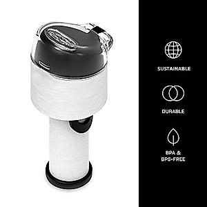 S'well Filter Cap with Protective Cap - Fits 9oz and 17oz Original Bottles - Filters Chlorine and Particulates to Improves Taste and Odor of Tap Water - Leak-Proof and BPA-Free