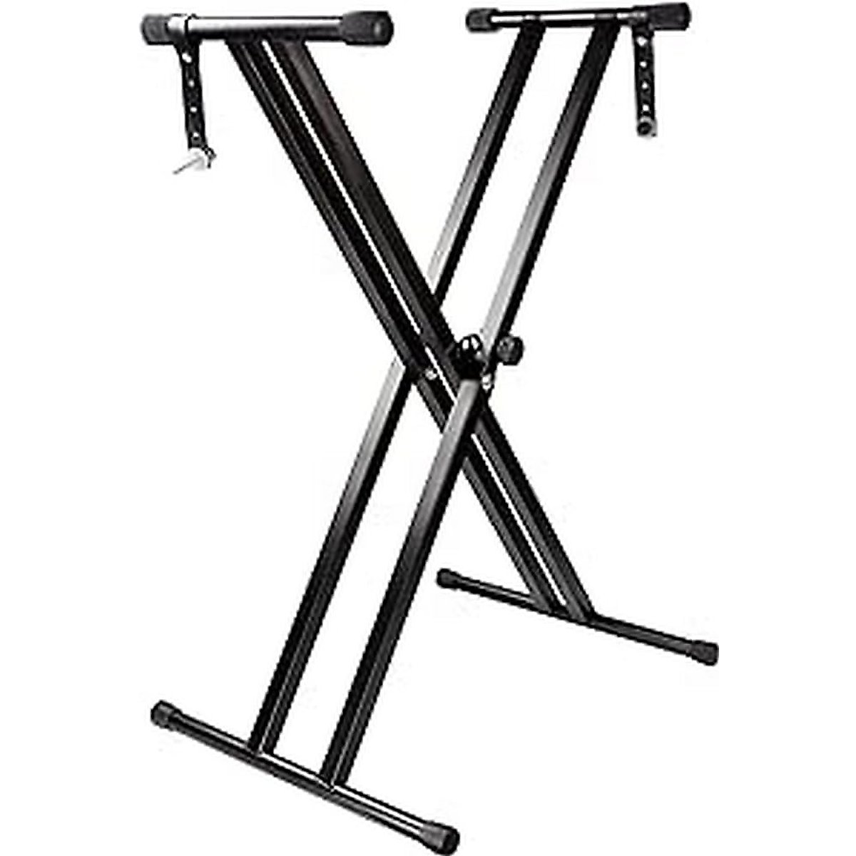 RockJam 54 Key Keyboard Piano with Power Supply, Sheet Music Stand, Piano Note Stickers & Simply Piano Lessons and Adjustable Keyboard Stand with Locking Straps & Quick Release Mechanism