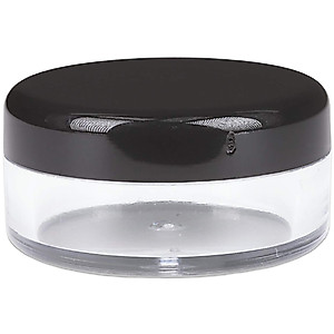 Beauticom® 10 Pieces 5G/5ML Empty Container Jars with MultiColor Lids for Makeup Cosmetic Samples, Small Jewelry, Beads, Nail Charms and Accessories