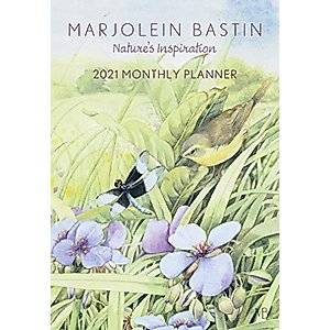 Marjolein Bastin Nature's Inspiration 2021 Monthly Pocket Planner Calendar