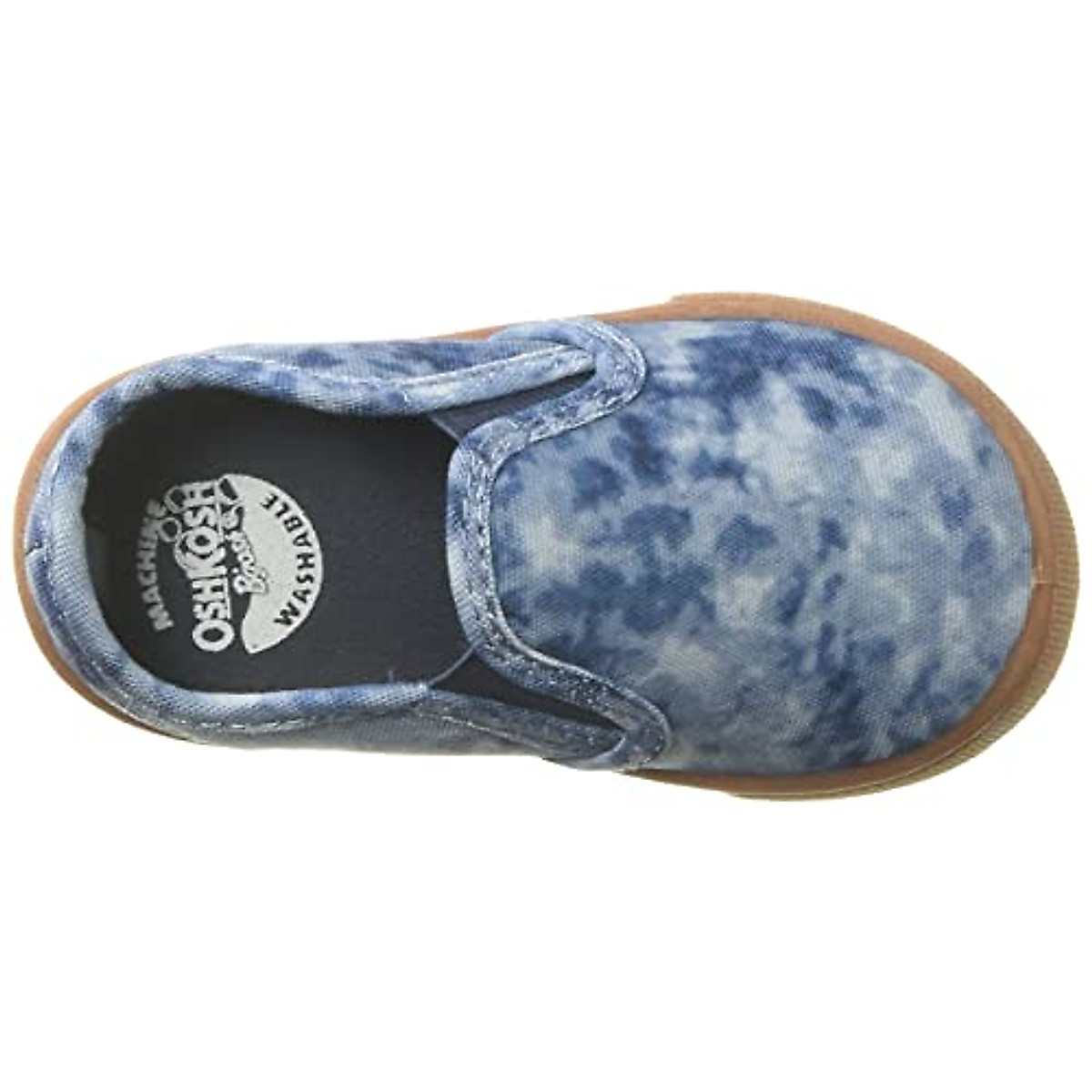OshKosh B'Gosh Boy's Qiano Slip-On Shoe, Tiedye, 10 Toddler
