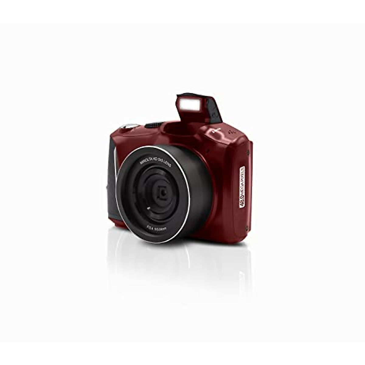 Minolta MND50 48 MP / 4K Ultra HD Digital Camera (Red)