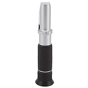 Handheld Refractometer, Accurate Data Salinity Refractometer Fast Measurement Clear Reading Wide Application for Aquarium