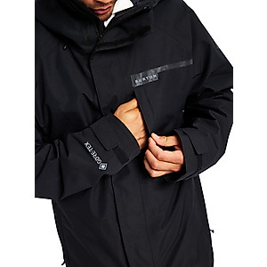 Burton Men's Standard Gore-TEX Powline Jacket, True Black, Small