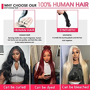 Straight Lace Front Wigs Human Hair Pre Plucked 180% Density 13x4 Frontal Wigs Human Hair 26 Inch HD Transparent Lace Wig 10A Brazilian Virgin Human Hair Wigs for Women with Baby Hair Natural Hairline