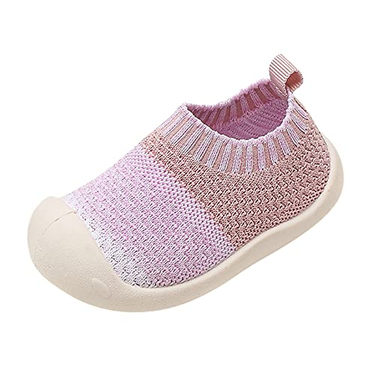 Lykmera Cute Child Shoes Boy Girl Walking Shoes Non Slip First Walking Shoes Breathable Mesh Shoes Toddler Sports Shoes (Pink, 15-18Months)