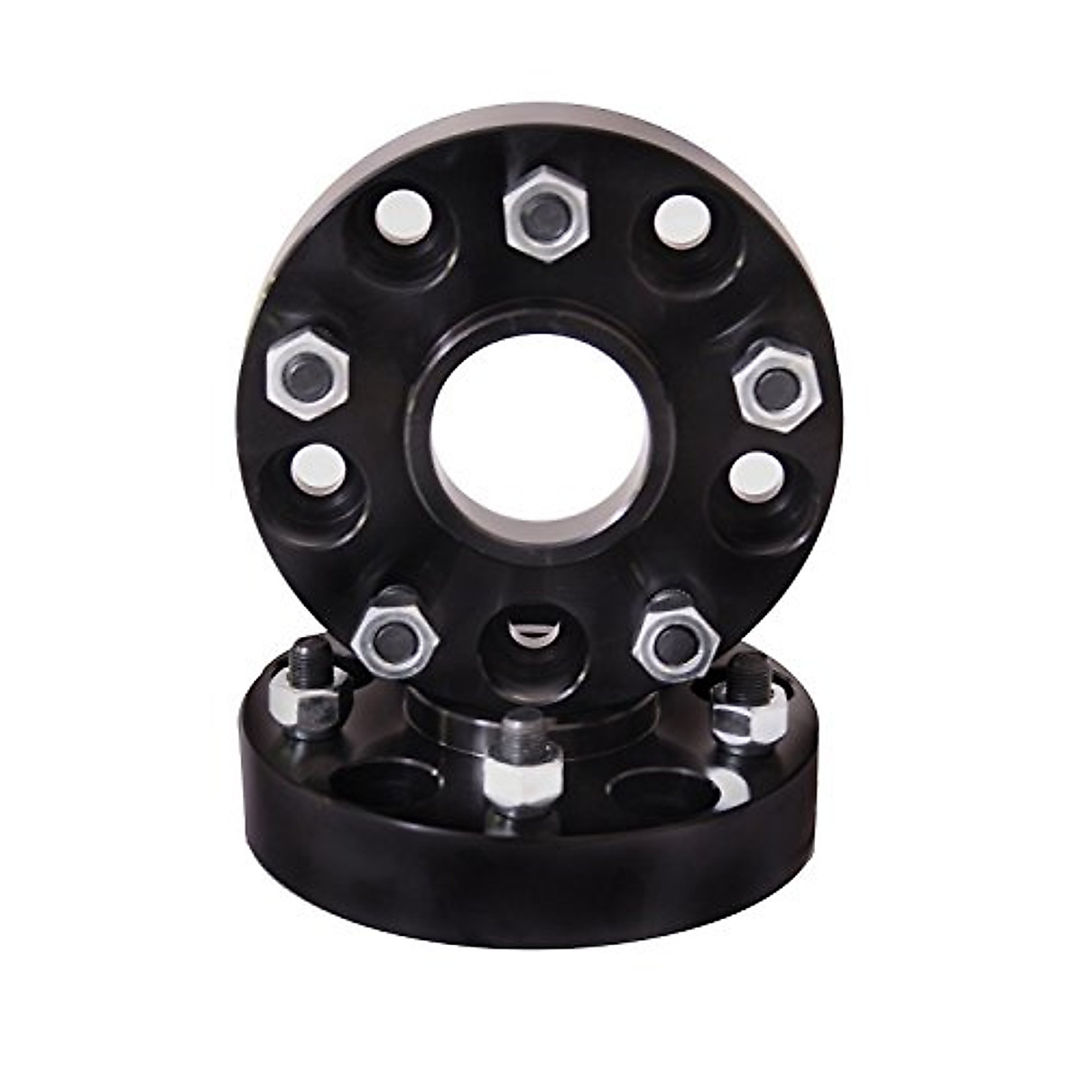 Rugged Ridge 15201.05 Wheel Spacer Kit, 1.5 inch, 5x5 Bolt Pattern , Black