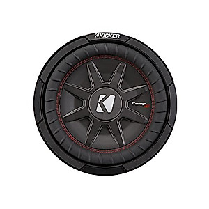 KICKER CompRT10 10-Inch (25cm) Subwoofer, DVC, 2-Ohm, 400W