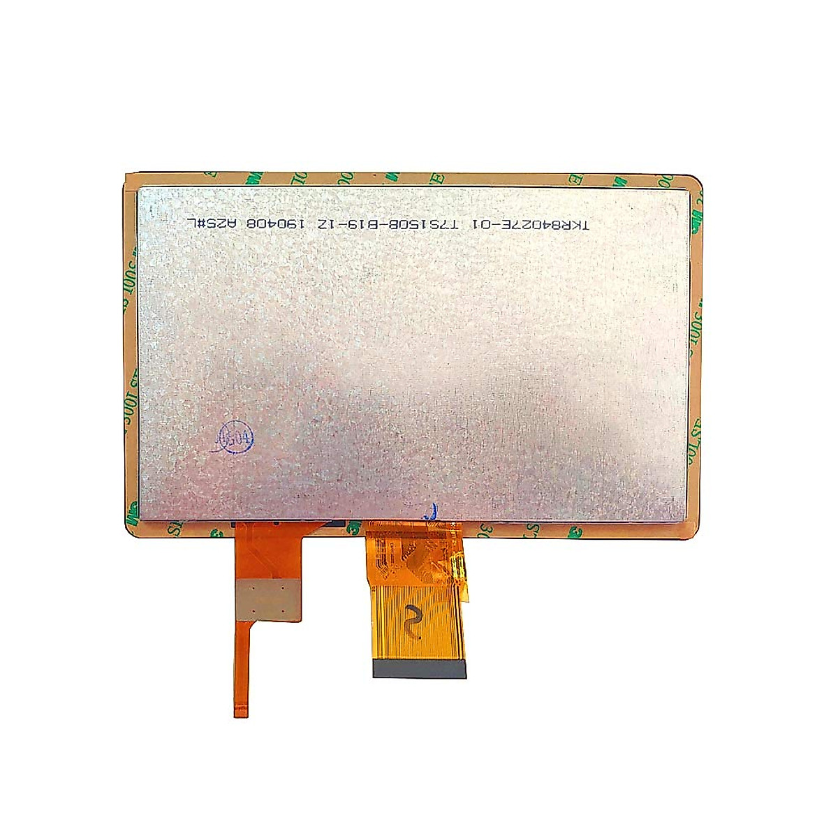 SANZAMELIN 7 inch TFT LCD Screen 1024x600 Resolution IPS Full Viewing Angle RGB Interface Rounded Touch capacitive Screen
