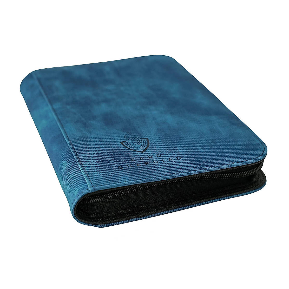 Card Guardian - 4 Pocket Premium Binder with Zipper and Side Loading Pockets for 160 Cards Trading Card Games TCG (Red) Perfect Card Binder Yugioh Cards MTG Binder Sports Card Binder