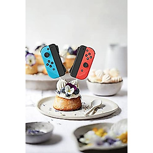 Video Game Cupcake Toppers 24PCS,Switch Game Controller Theme Cupcake Decorations,Birthday Cake Decorations Picks for Boys Gaming Themed Birthday Party