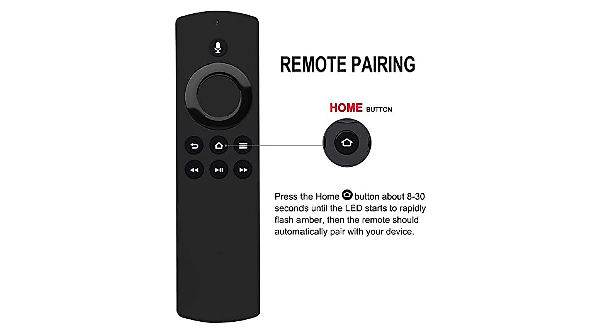 Amtone PE59CV 2nd Gen Voice Remote for Fire TV | Compatible & Reliable
