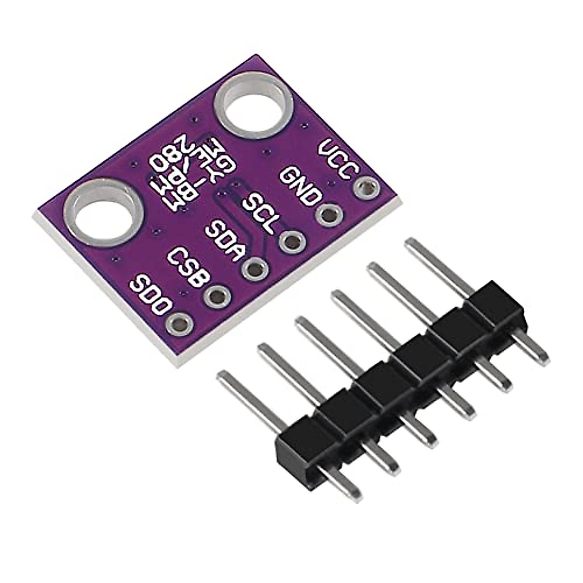 Coliao 8pcs BMP280 3.3V High Precision Atmospheric Pressure Sensor Module Digital Barometric Pressure Sensor GY-BMP280-3.3 Temperature Humidity Sensor Module