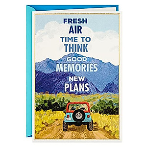Hallmark Birthday Card for Men (Fresh Air)