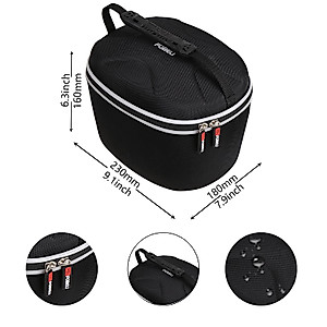FBLFOBELI Hard EVA Travel Carrying Case Compatible with Magnasonic Professional Ultrasonic Jewelry Cleaner (Case Only)