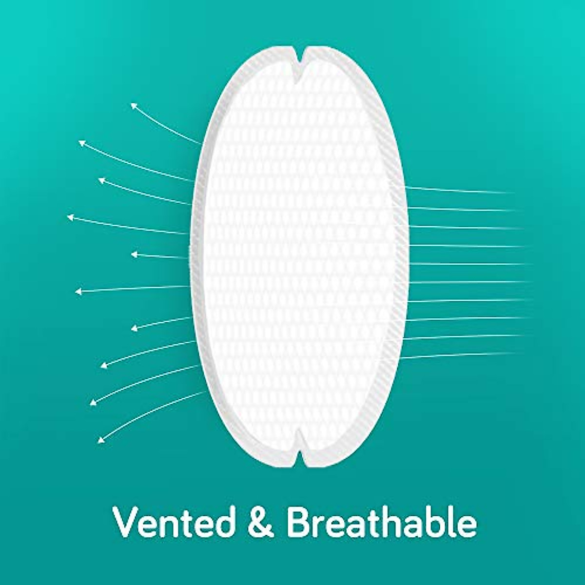 Nanobébé Disposable Nursing Pads – 40 Days and 20 Nights Ultra Thin & Extra Absorbent Vented Leak Proof Nursing Essentials, Individually Wrapped (60 Count)