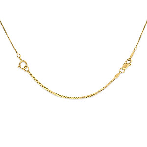 Ross-Simons 1.1mm 14kt Yellow Gold Box-Chain Extender