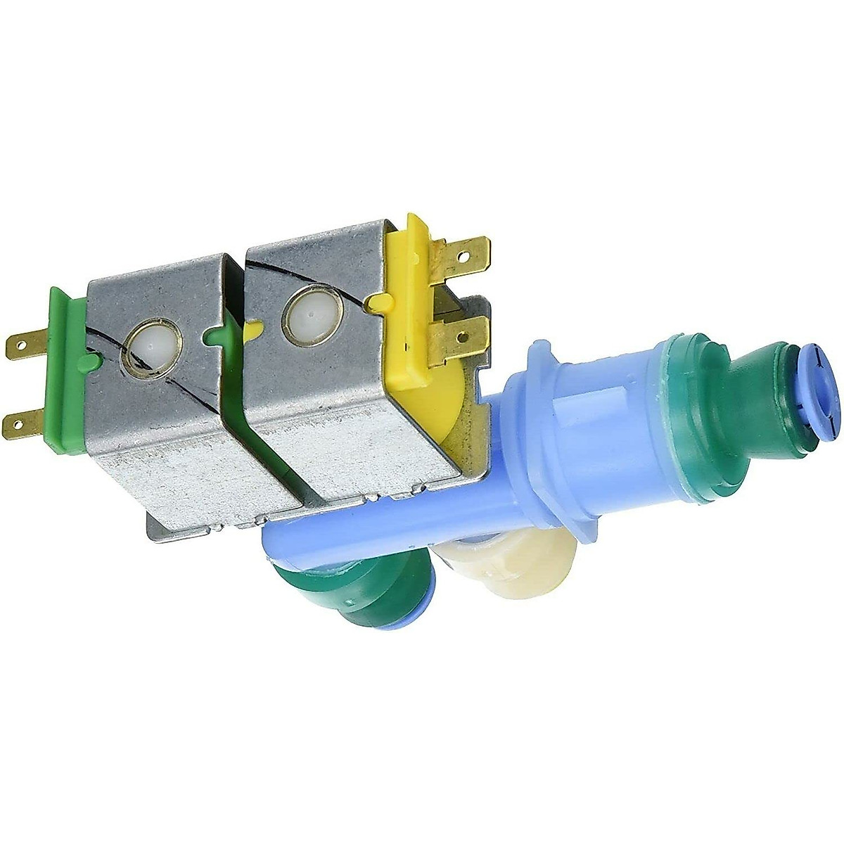 Refrigerator Dual Water Inlet Valve Replace For Whirlpool WRF555SDFZ03 WRF555SDFZ04 WRF555SDFZ05 WRF555SDFZ07 WRF555SDFZ08 WRF555SDFZ09 WRF555SDFZ11 IX7DDEXGZ001 IX7DDEXGZ002 IX7DDEXGZ003 Refrigerator