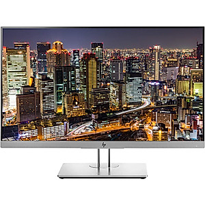 HP EliteDisplay E243 24 Inch IPS LED Backlit Monitor 2-Pack Bundle with FHD 1920 x 1080, HDMI, VGA, DisplayPort