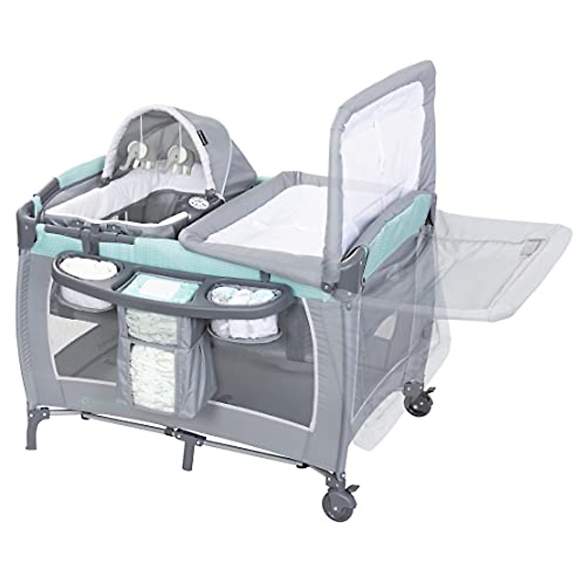 Baby Trend Lil' Snooze Deluxe III, Cozy Mint