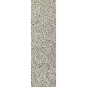 Momeni Charles Wool Hand Tufted Contemporary Indoor Area Rug, Grey, 2'3" X 8' Runner