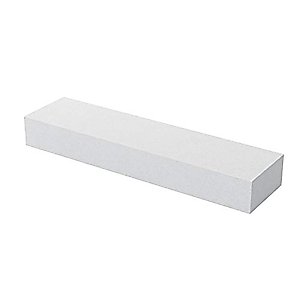 Bon Tool 14-831 8-Inch by 2-Inch by 1-Inch 60 Grit Aluminum Oxide Tile Setters Stone and Rub Brick, White