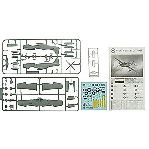 Premium Hobbies P-51D Blue Nose 1:72 Plastic Model Airplane Kit 126V