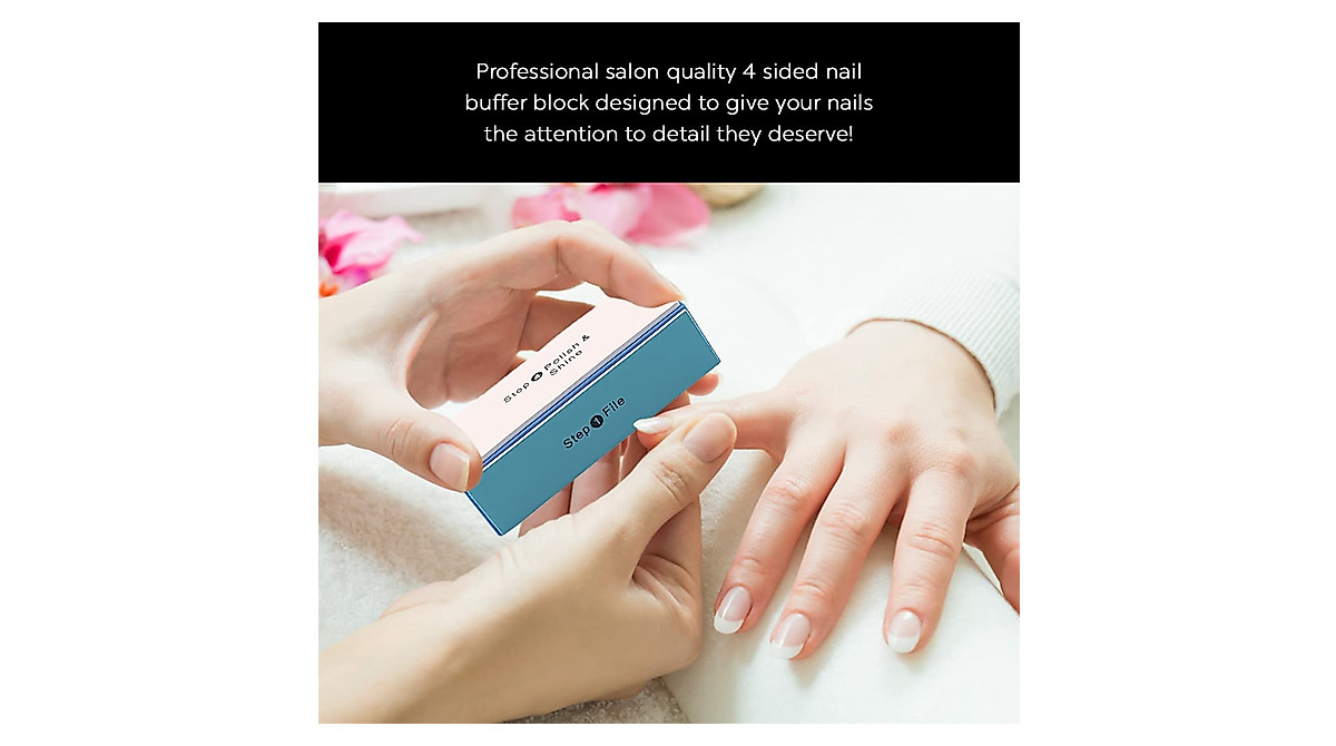DreamCut 4-Way Nail Buffer for Perfect Nails