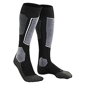 FALKE Women Standard SK6 W KH, Black (Black-Mix 3010), 9.5-10.5