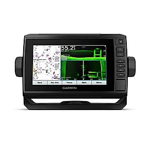 Garmin ECHOMAP UHD 74SV, 7" Keyed-Assist Touchscreen Chartplotter with U.S. BlueChart G3 and GT54UHD-TM Transducer